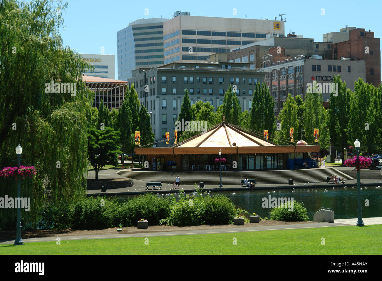 AJD55979, Spokane, WA, Washington, Looff Carrousel, Riverfront Park ...