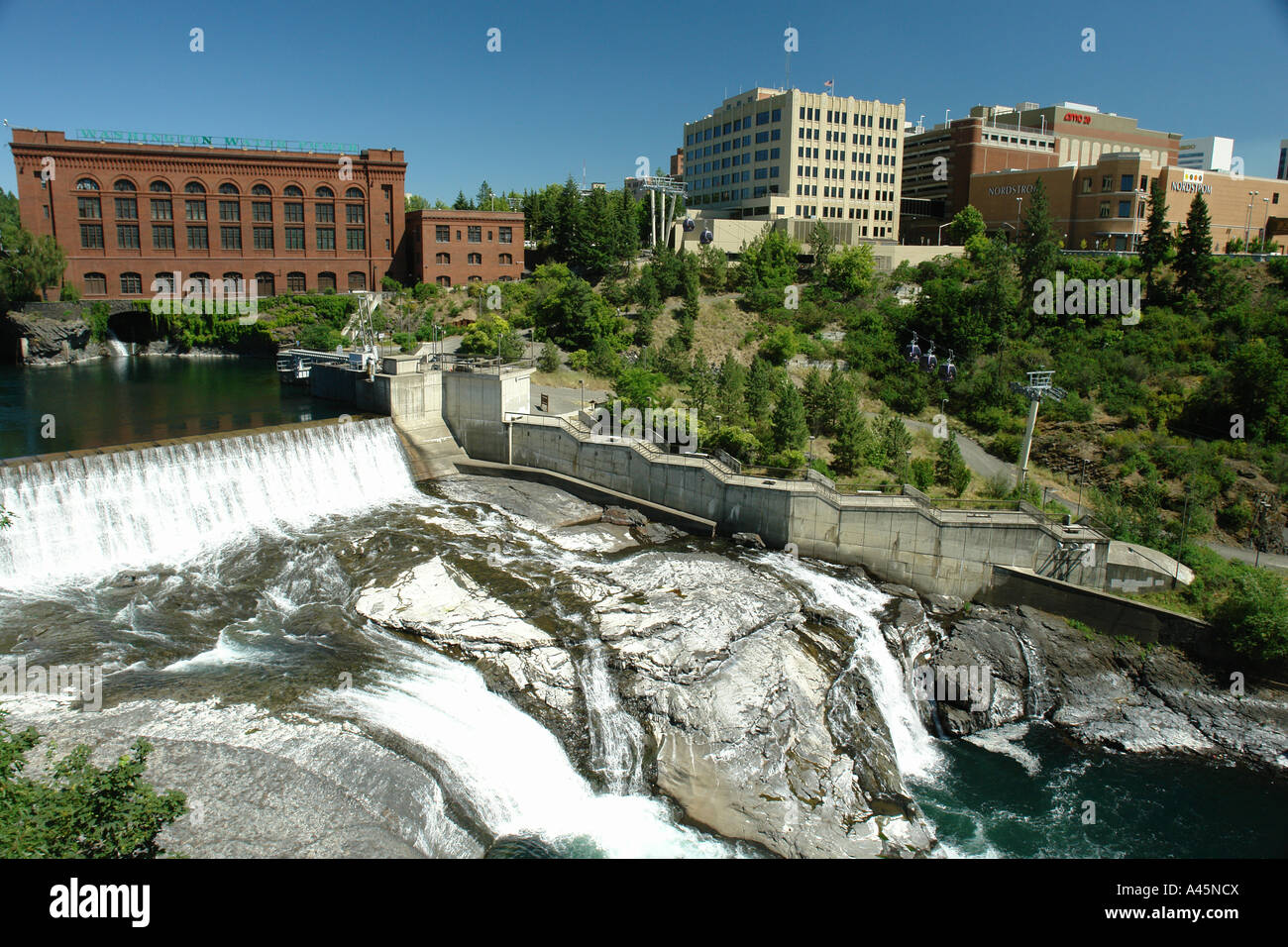 AJD55996, Spokane, WA, Washington, Spokane Falls, Spokane River ...