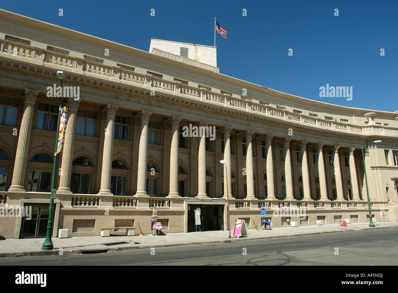 Masonic temple washington hi-res stock photography and images - Alamy