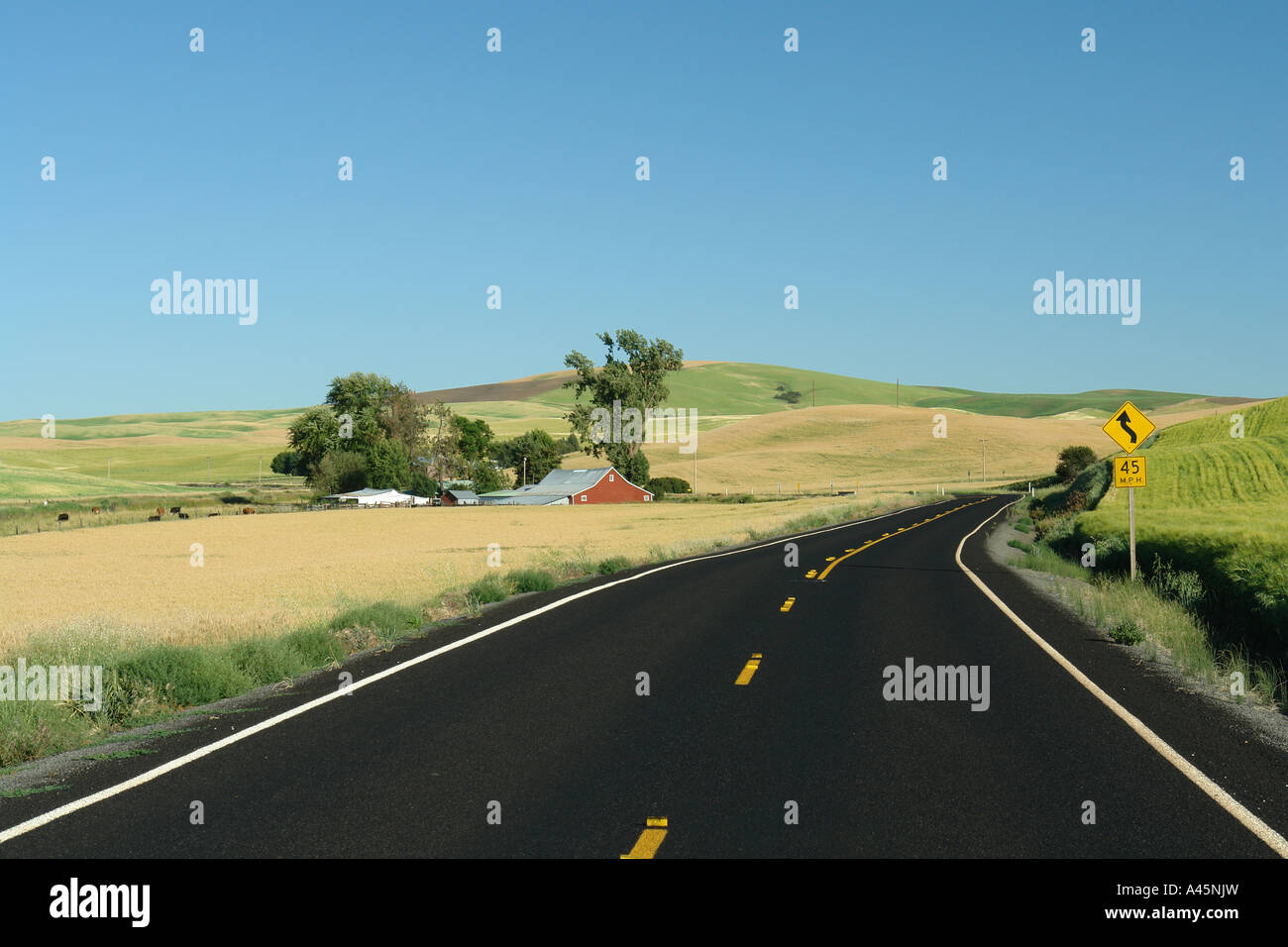 The palouse scenic byway hi-res stock photography and images - Alamy