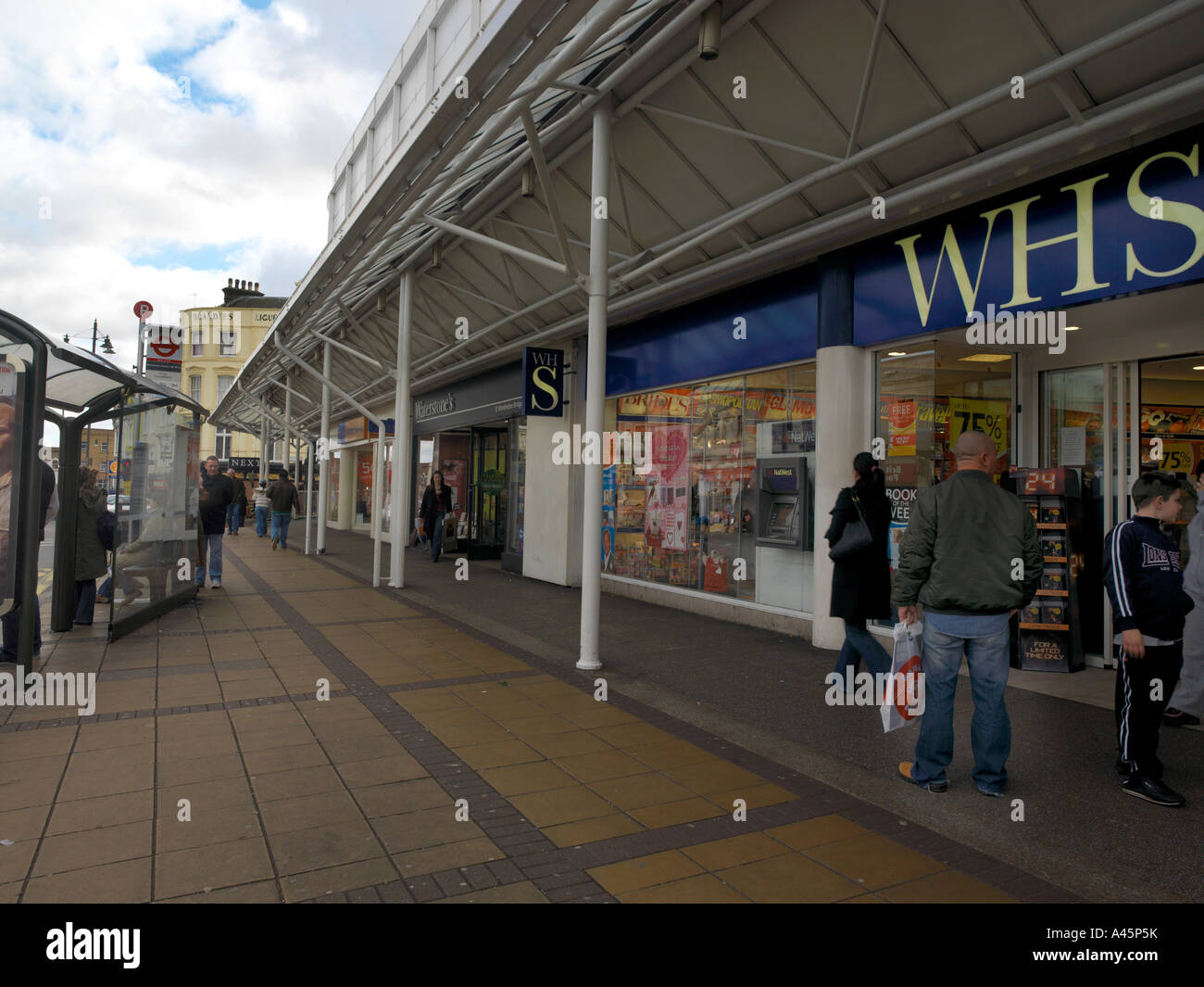 Shops Wimbledon Broadway London England Stock Photo - Alamy