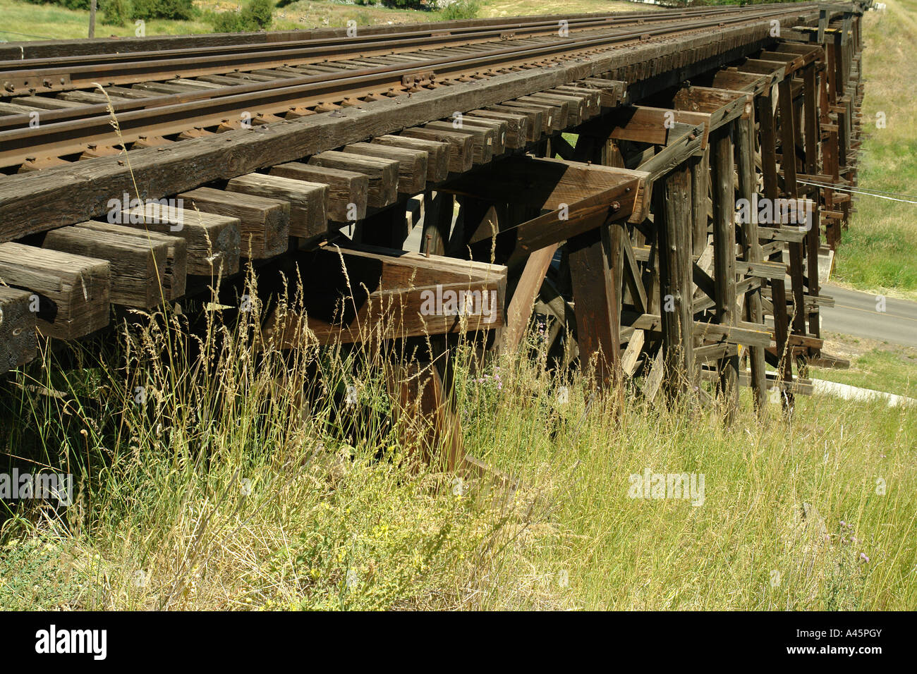 Railroad trestle pictures hi-res stock photography and images - Alamy