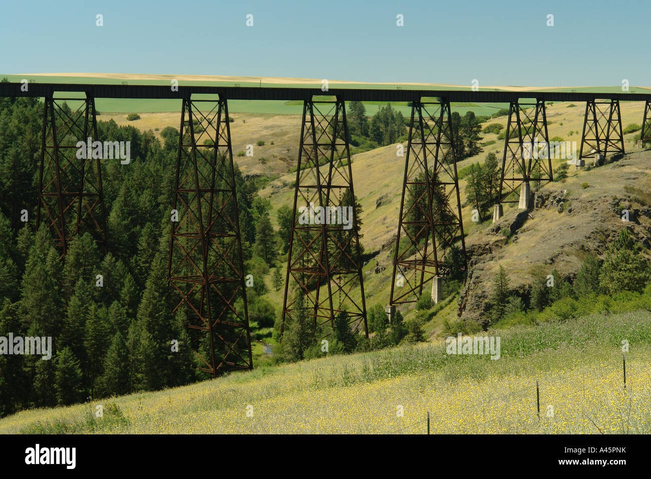 Camas prairie railroad hi-res stock photography and images - Alamy