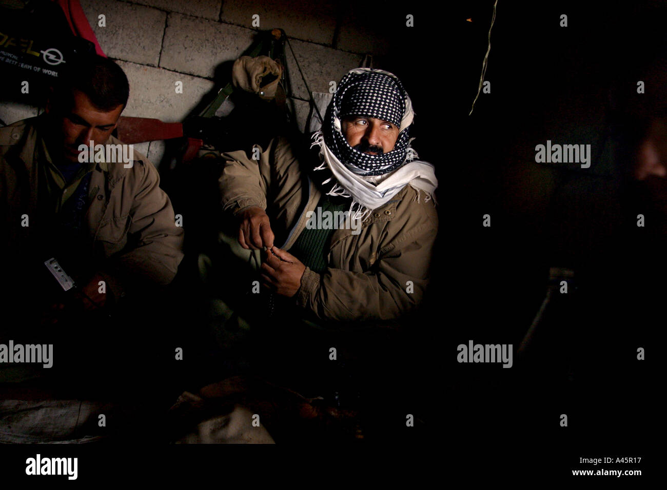 a kurdish pershmerga fighter allied to the patriotic union of kurdistan ...