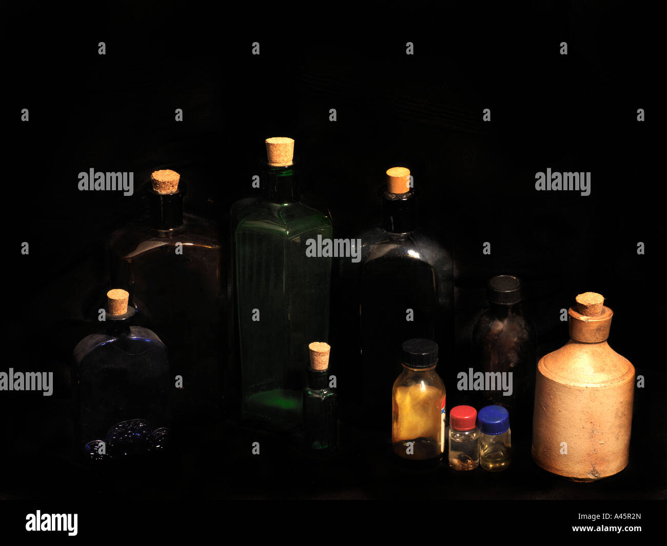 Potion bottles hi-res stock photography and images - Alamy