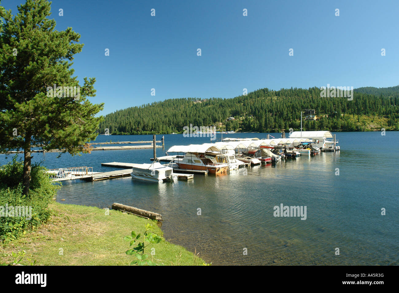AJD56247, Harrison, ID, Idaho, Lake Coeur D' Alene Scenic Byway, Coeur ...
