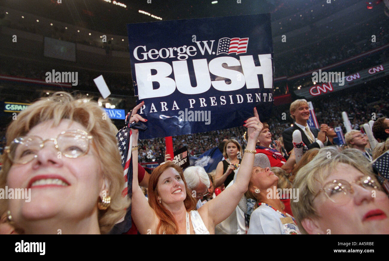 George w bush 2000 hi-res stock photography and images - Alamy