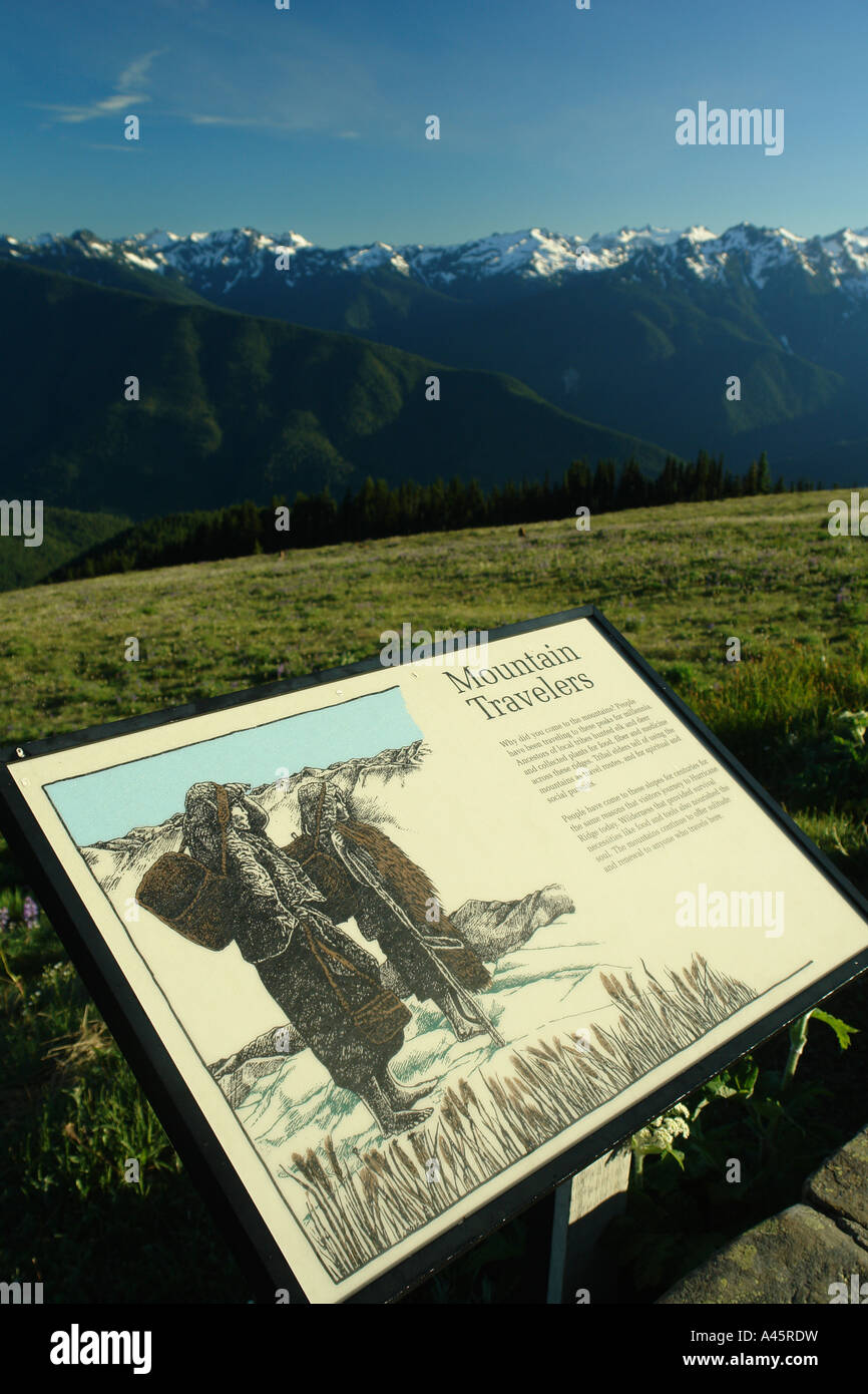 Hurricane ridge viewpoint hi-res stock photography and images - Alamy