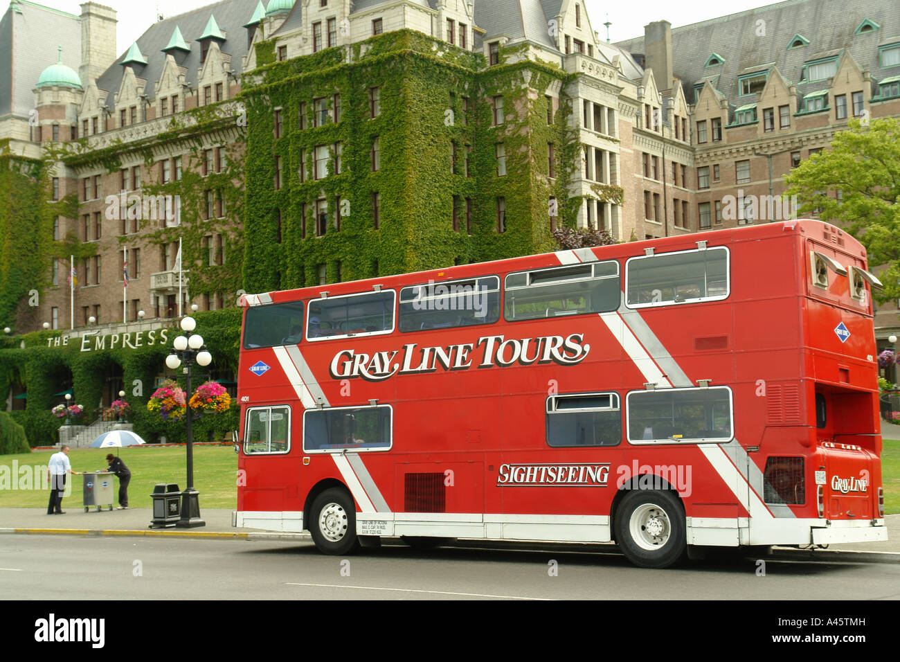 Vancouver canada bc sightseeing bus hi-res stock photography and images ...