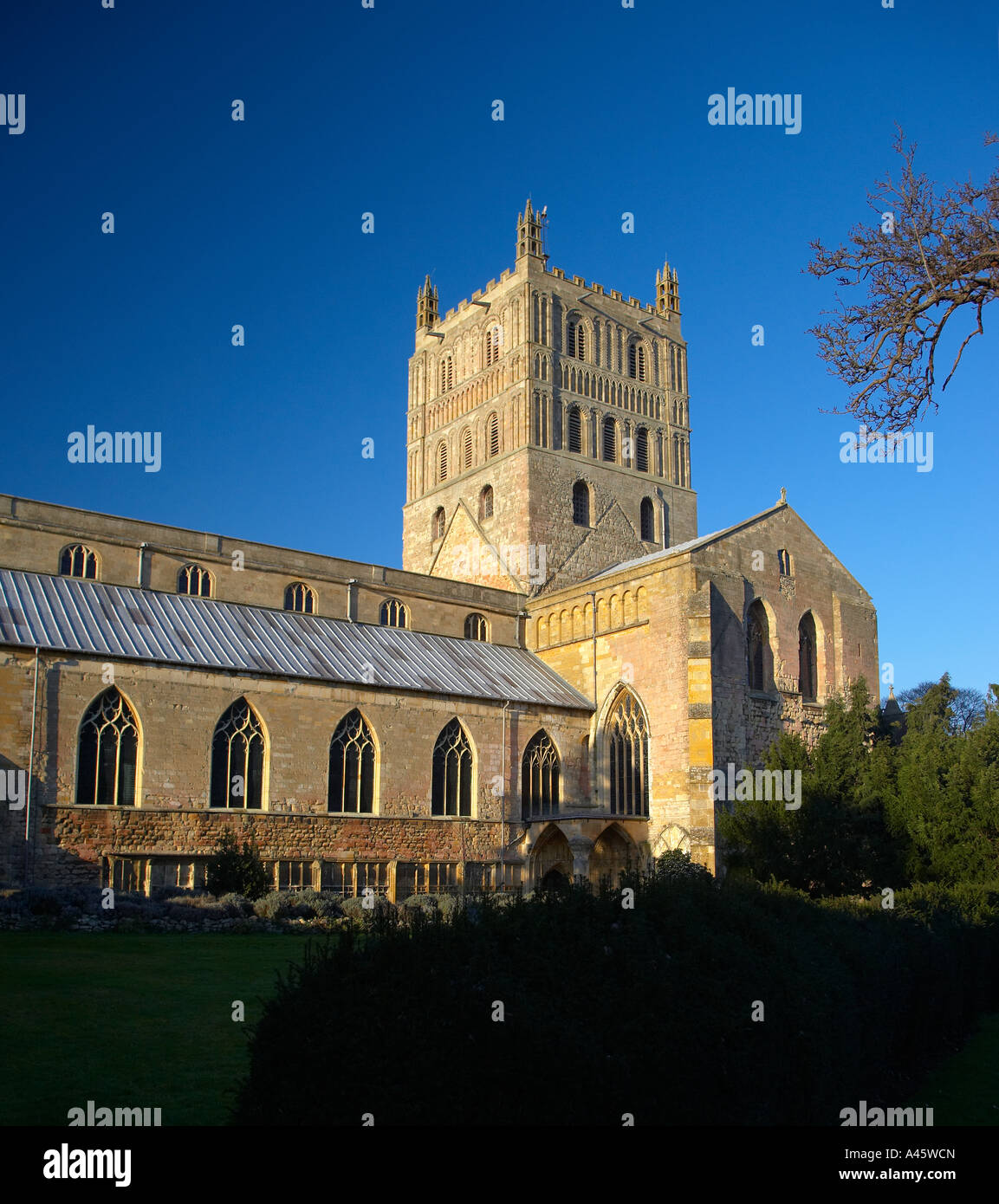 Tewkesbury Abbey Tewkesbury Gloucestershire England United Kingdom ...