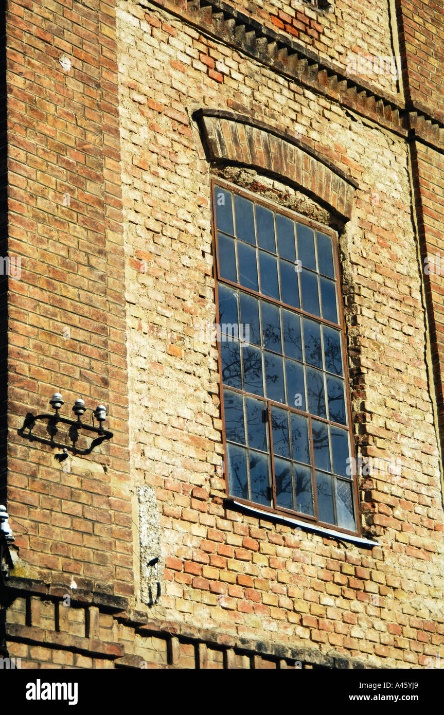 The window of an old factory Stock Photo - Alamy