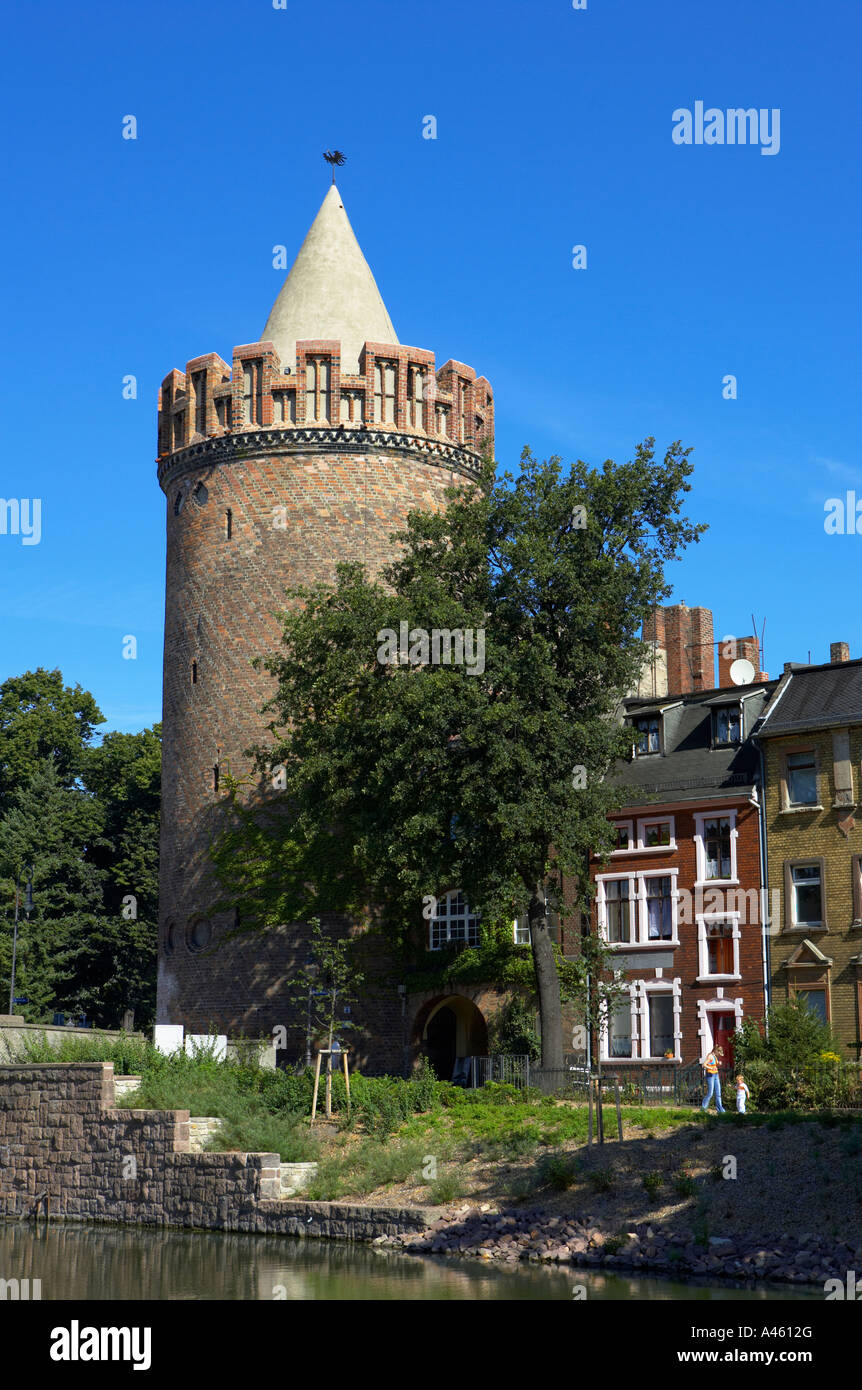 A medieval watchtower in Brandenburg, Germany Stock Photo - Alamy