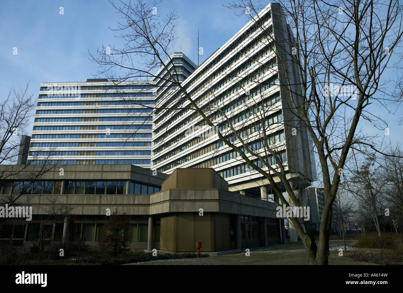 Office building of the Federal Employment Agency, Nuremberg, Germany ...