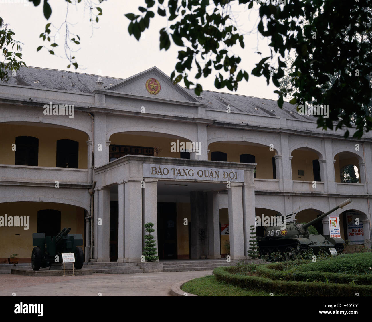 VIETNAM Southeast Asia North Hanoi Bao Tang Quan Doi Army Museum ...