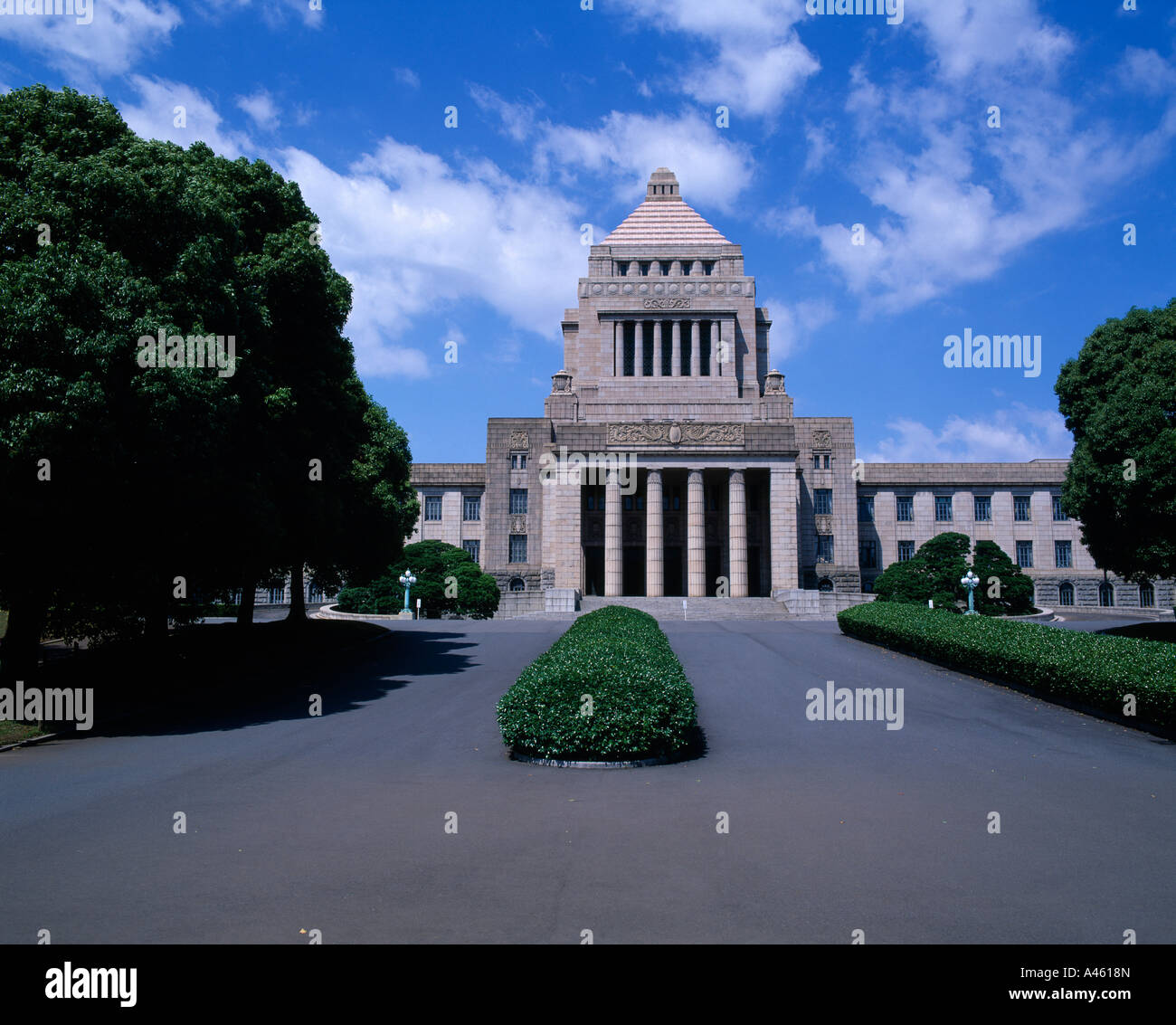 JAPAN Honshu Tokyo Diet Parliament Building in Nagatacho Chiyoda ku ...