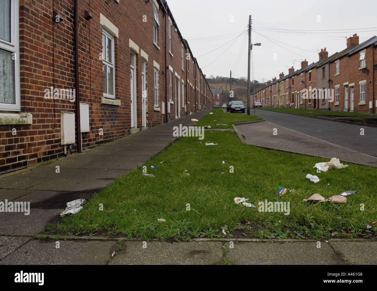 Abandoned Miners Houses In Easington Colliery County Durham Great