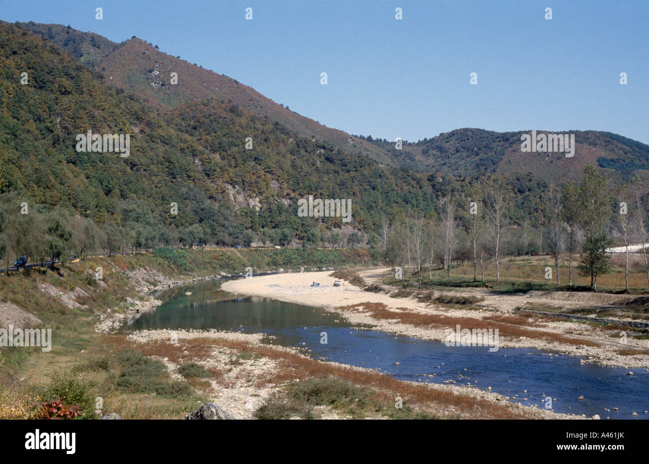 South korea han river valley hi-res stock photography and images - Alamy