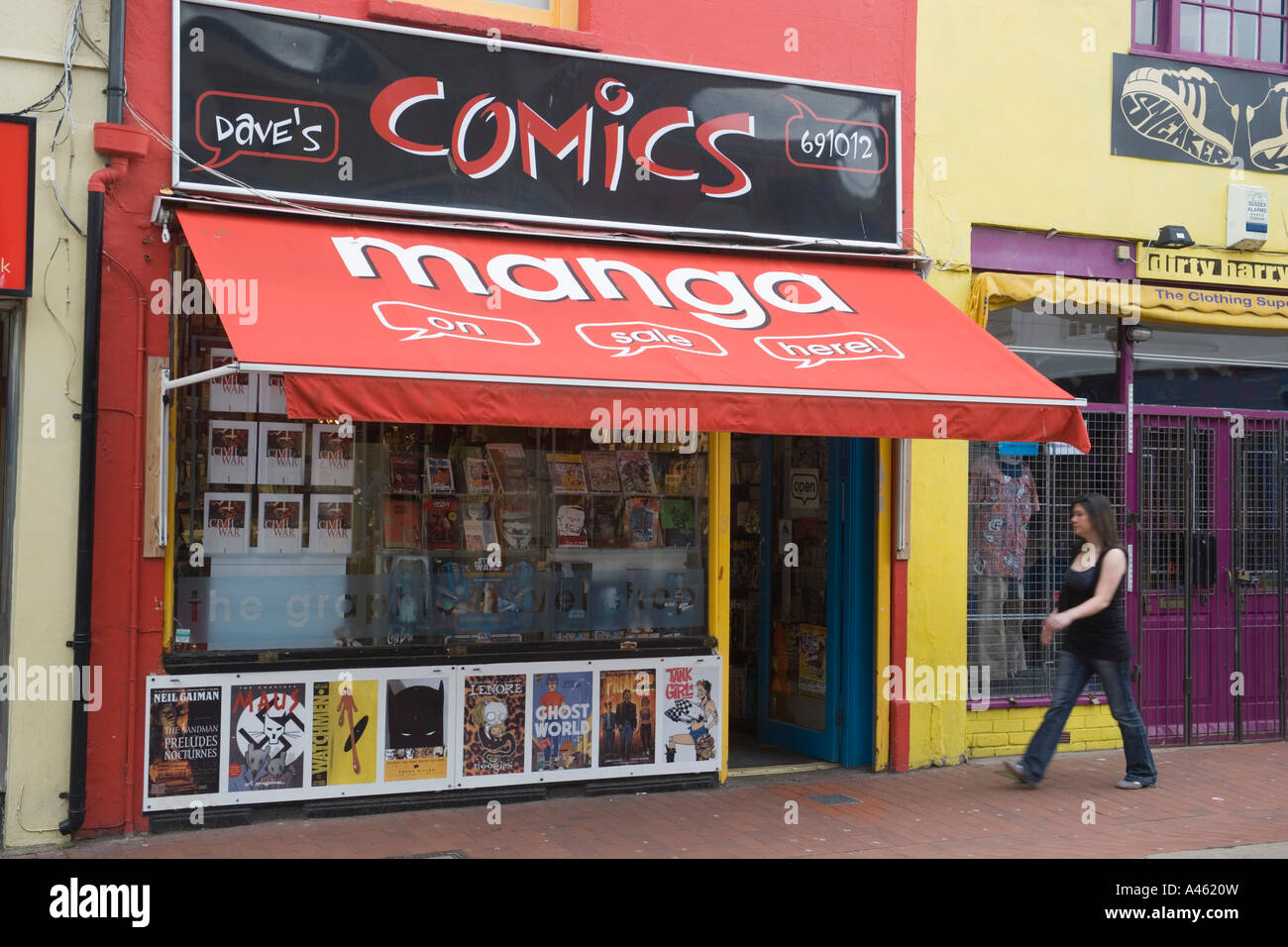 Comic shop hi-res stock photography and images - Alamy