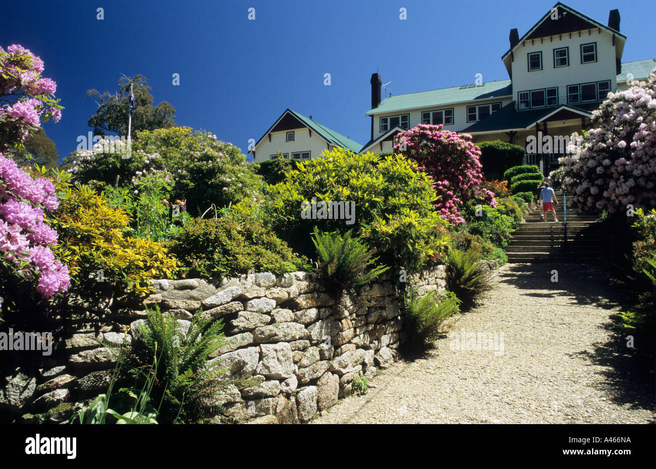 Historic Mount Buffalo Chalet, Mount Buffalo National Park, Victoria ...