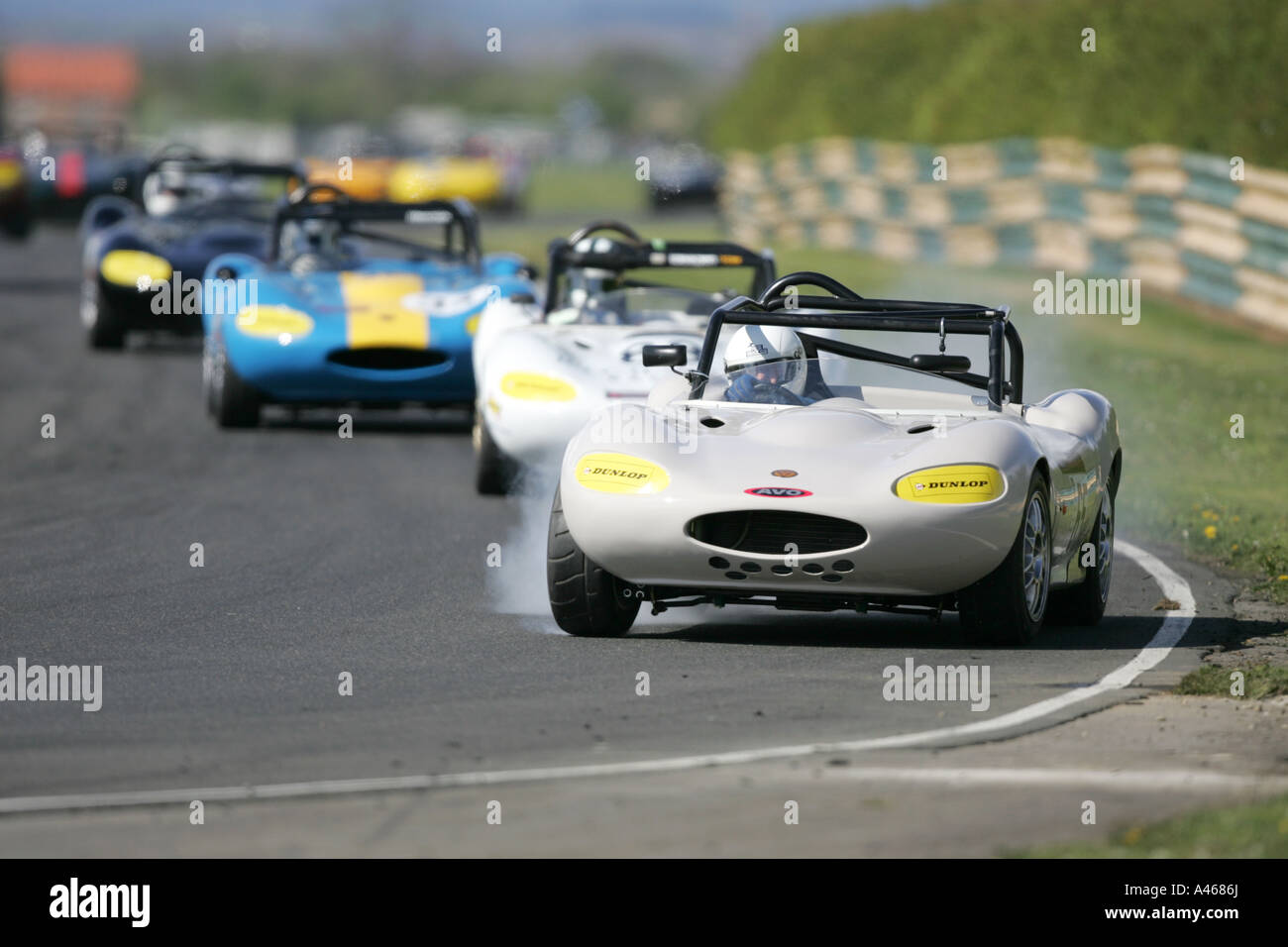 Cornering croft racing circuit hi-res stock photography and images - Alamy