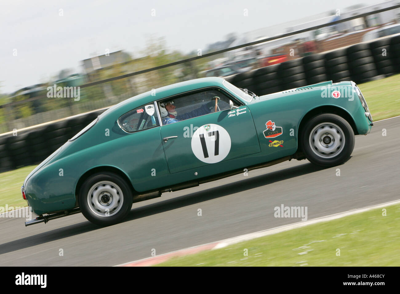 Racing at Croft Stock Photo - Alamy