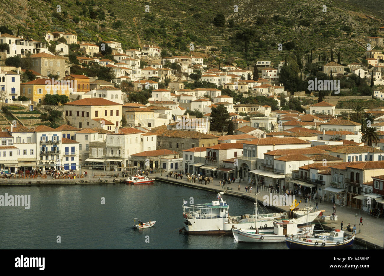Ydra, Hydra island, saronian islands, Greece Stock Photo - Alamy
