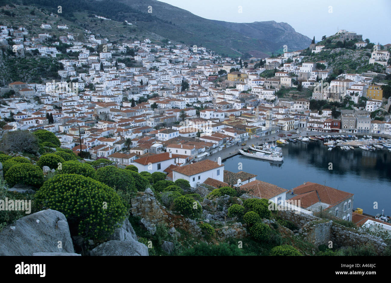 Ydra, Hydra island, saronian islands, Greece Stock Photo - Alamy