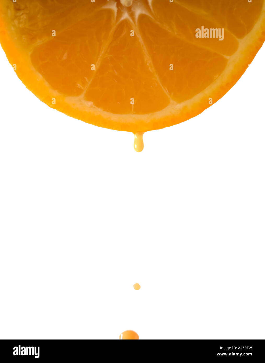 Falling of orange Cut Out Stock Images & Pictures - Alamy
