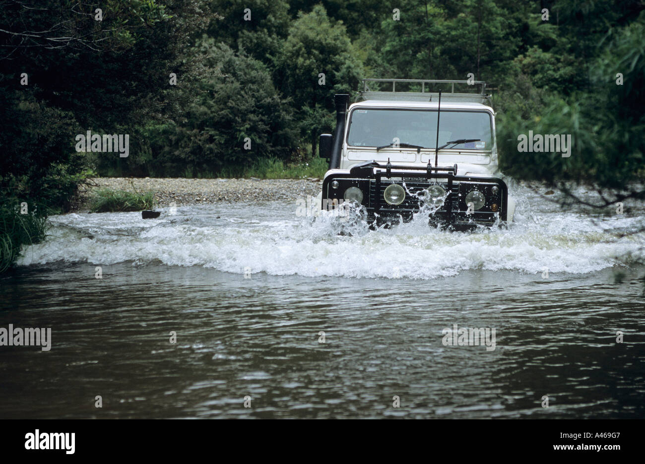 Driving through a creek hi-res stock photography and images - Alamy