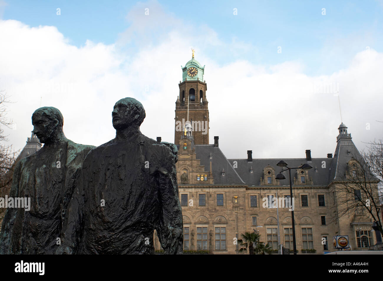Rotterdam town hall Stock Photo - Alamy