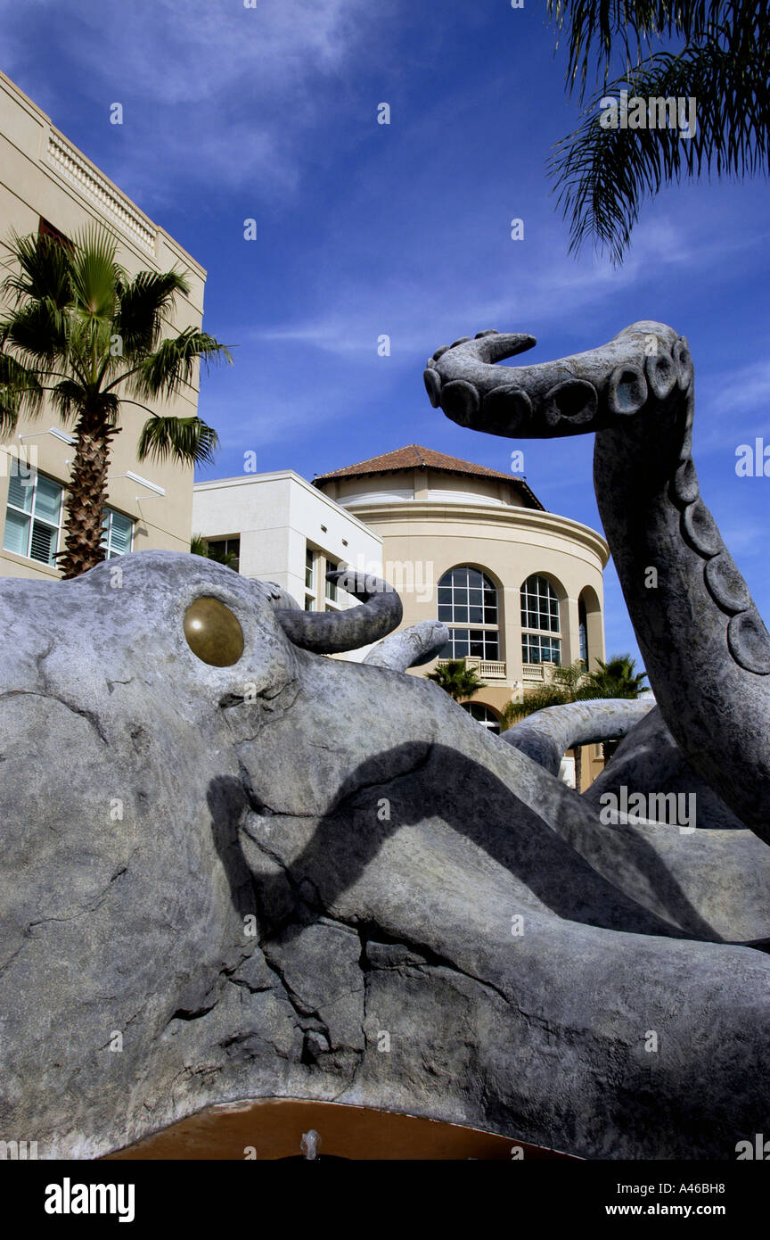 Orlando Gaylord Palms Hotel swimming pool giant squid Stock Photo - Alamy