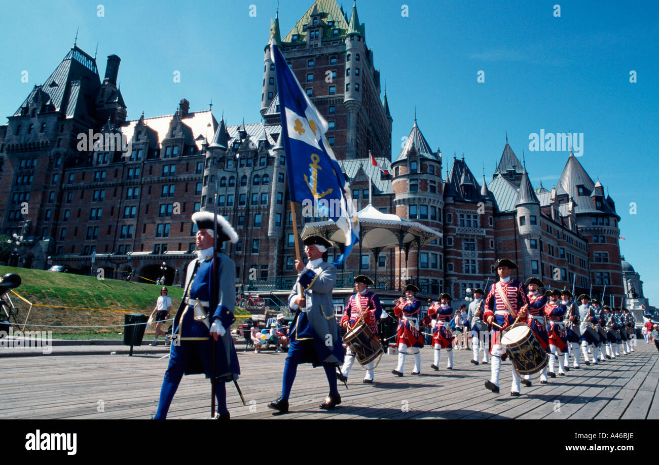 Chateau Frontenac Quebec Stock Photo - Alamy