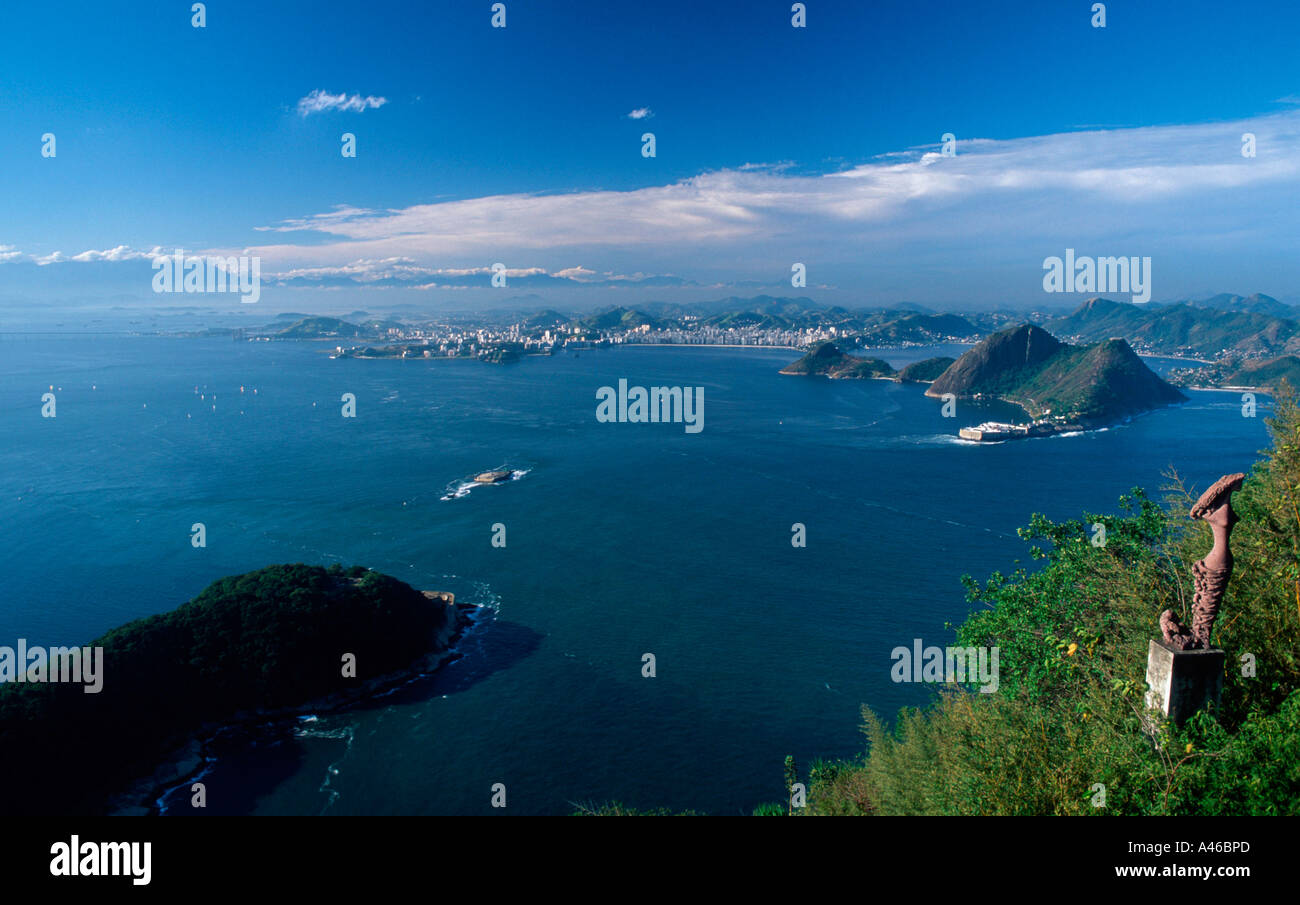 View on Rio de Janairo Stock Photo - Alamy