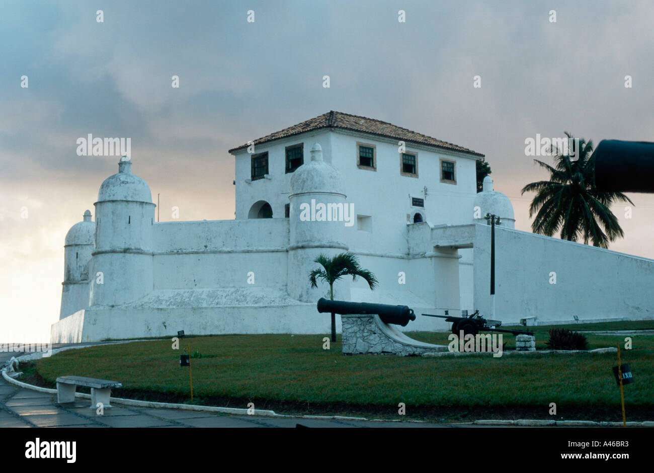 Historical Fort Salvador de Bahia Stock Photo - Alamy