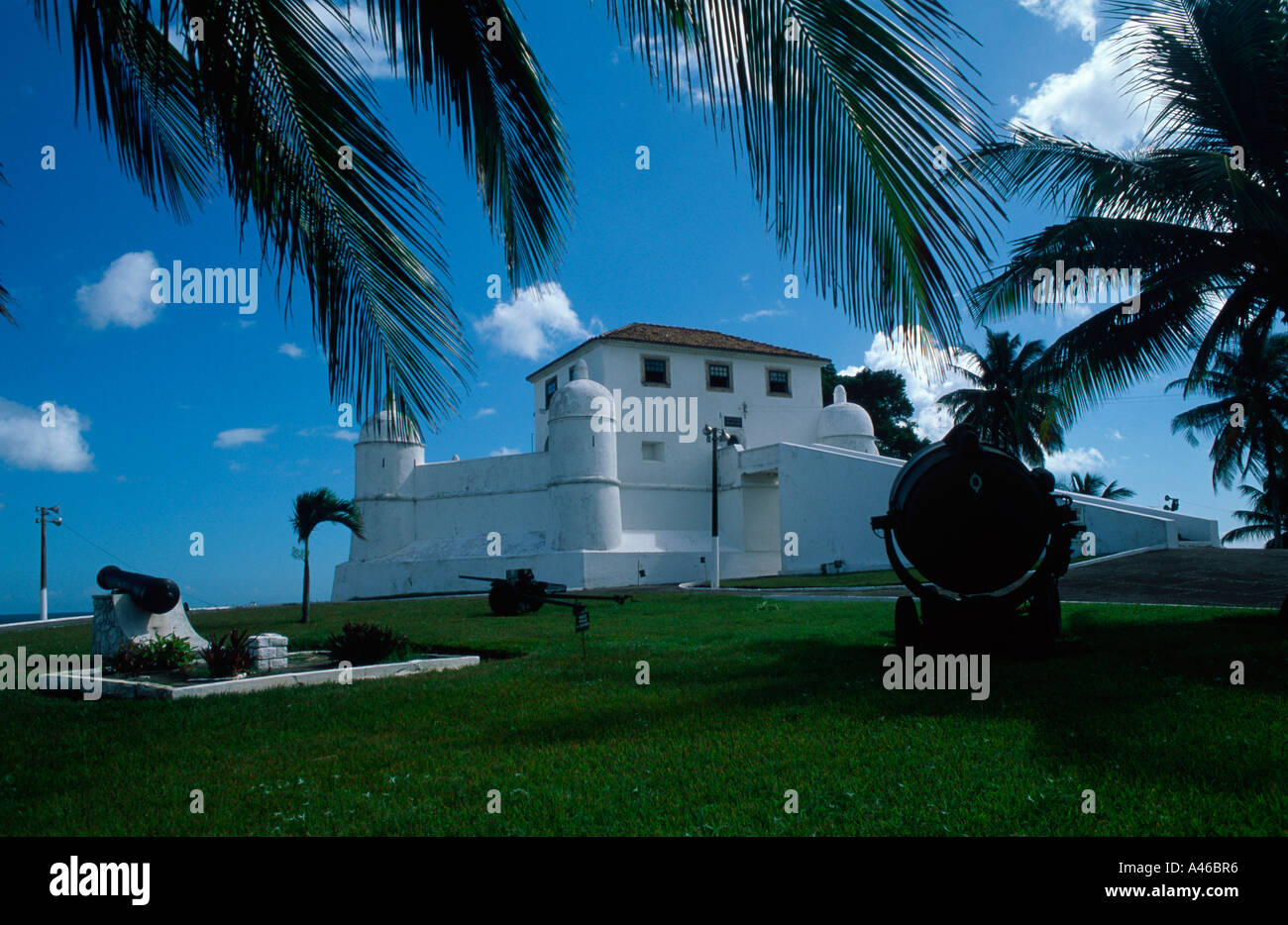 Historical Fort Salvador de Bahia Stock Photo - Alamy