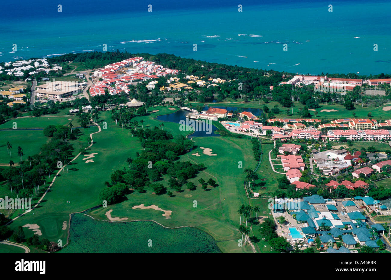 Puerto plata playa dorada golf hi-res stock photography and images - Alamy
