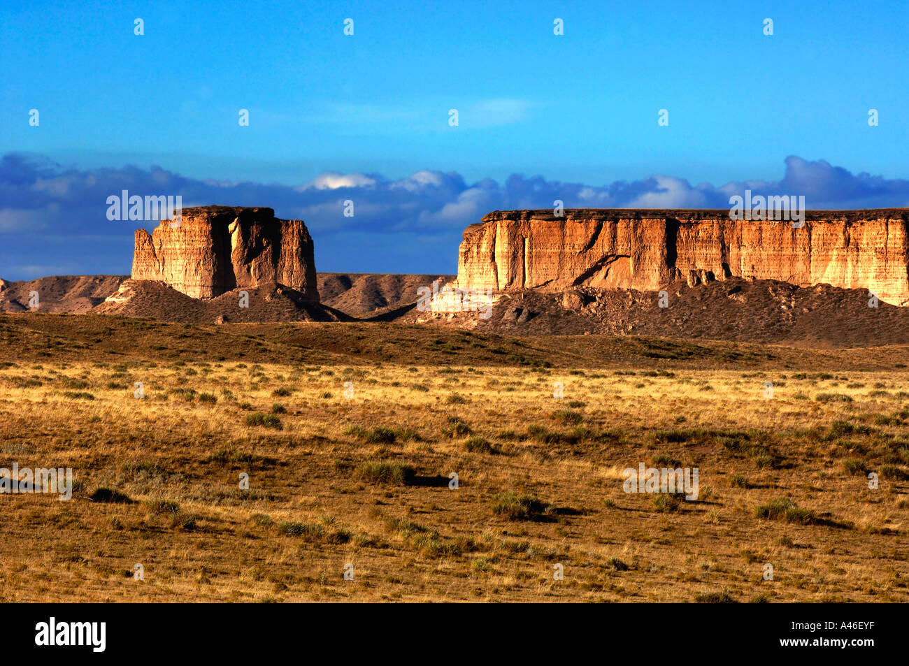 A dry landscape Stock Photo - Alamy