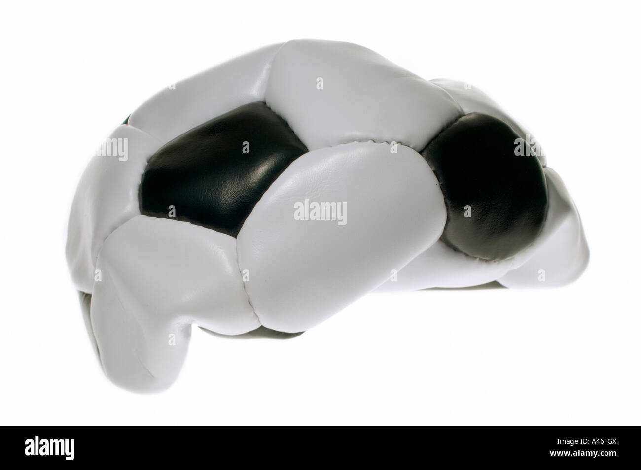 Deflated football hi-res stock photography and images - Alamy