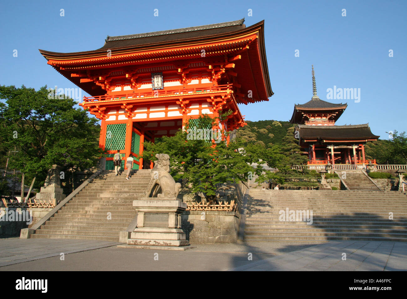 Kiyomizu Temple Kyoto Kiyomizu-Tempel Stock Photo - Alamy