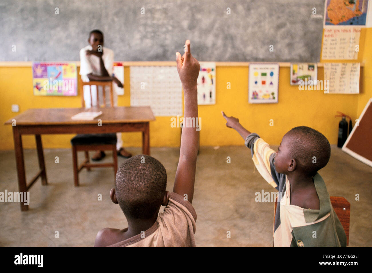 Ghana education classroom hi-res stock photography and images - Alamy