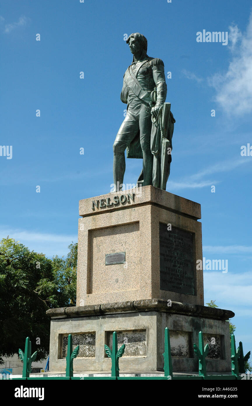 Nelson statue bridgetown barbados hi-res stock photography and images ...