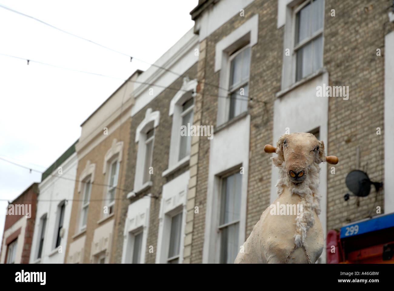 Fake Lamb, Portobello Road Flea Market, Notting Hill, West London, UK ...