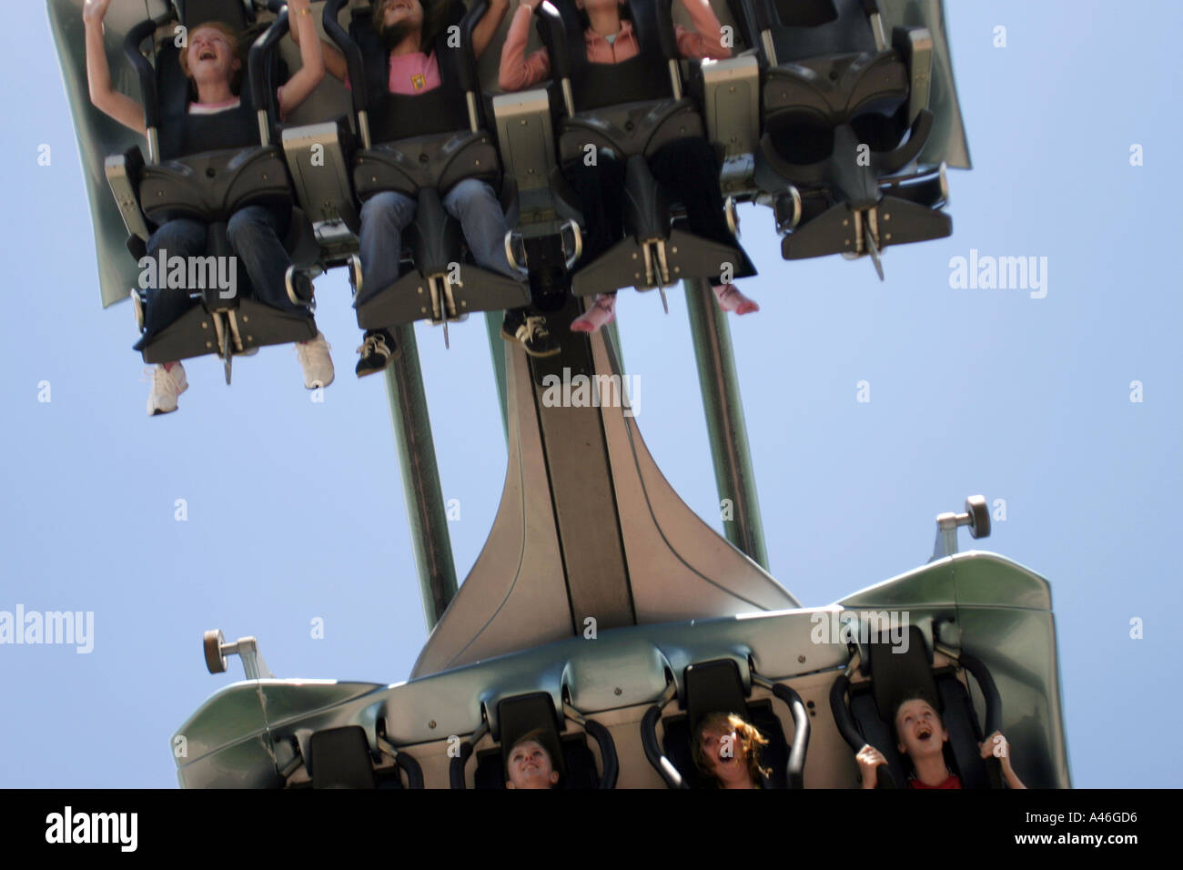 They ride oblivion alton towers hi-res stock photography and images - Alamy