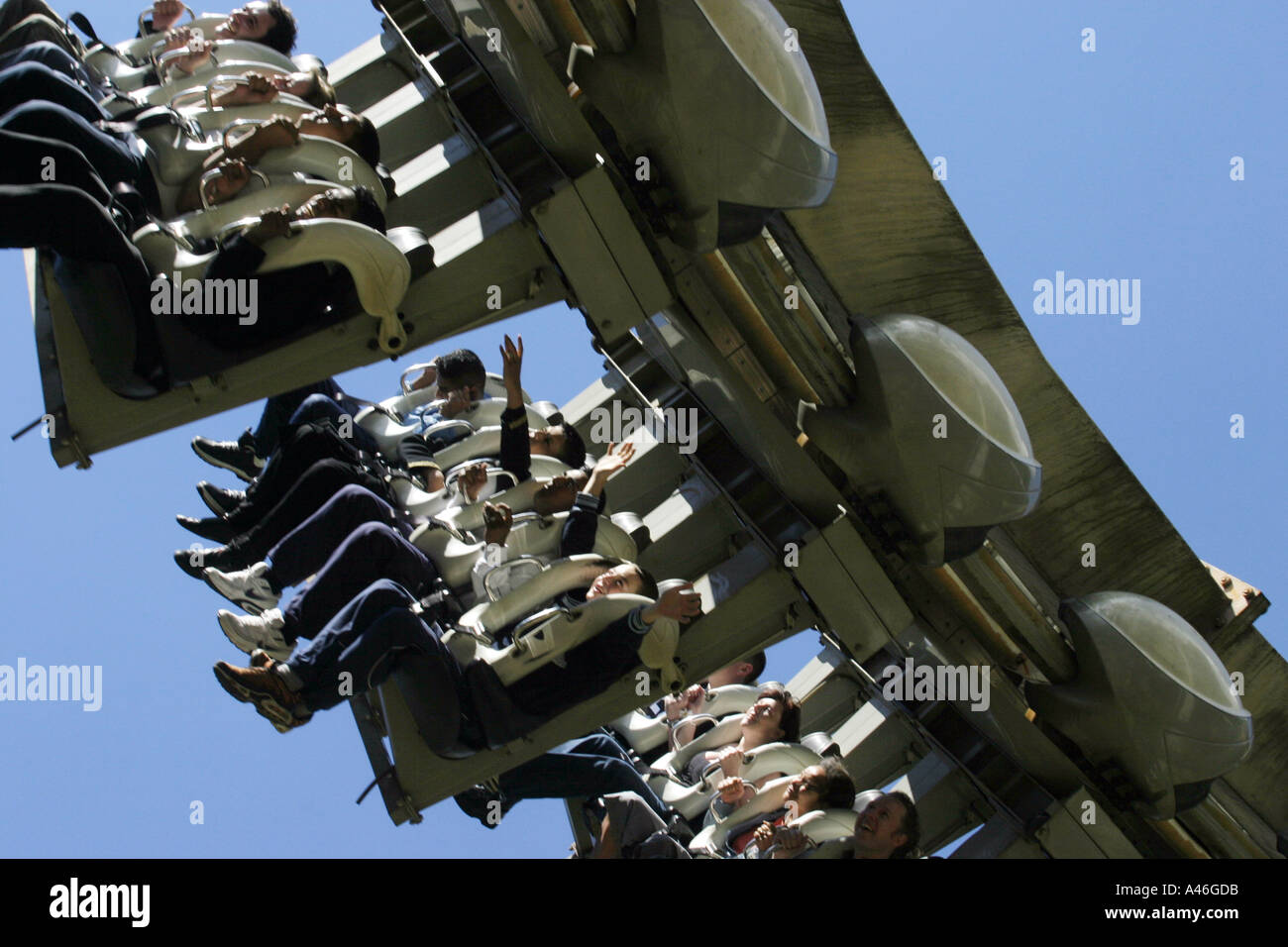 They ride oblivion alton towers hi-res stock photography and images - Alamy