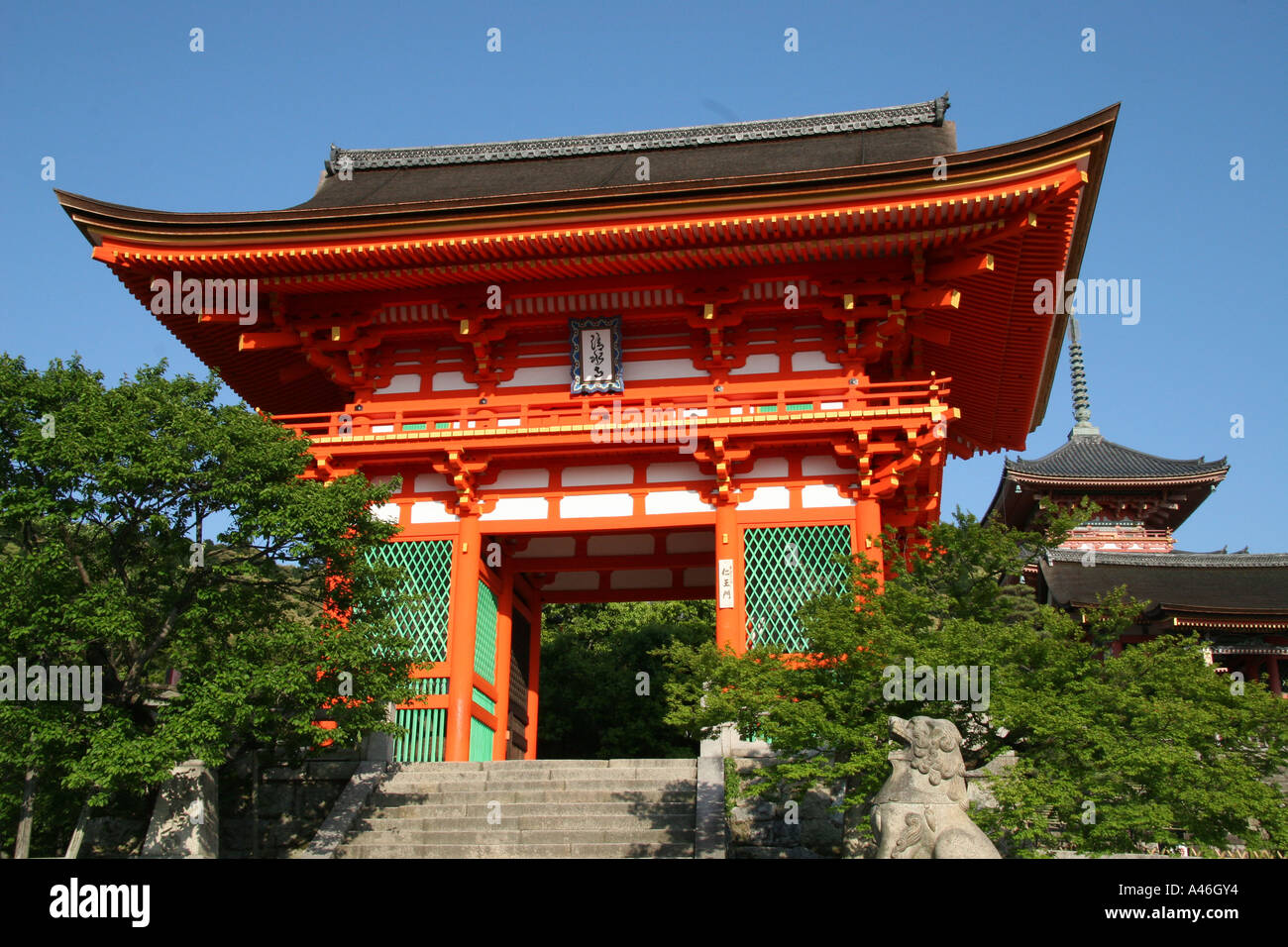 Kiyomizu Temple Kyoto Kiyomizu-Tempel Stock Photo - Alamy