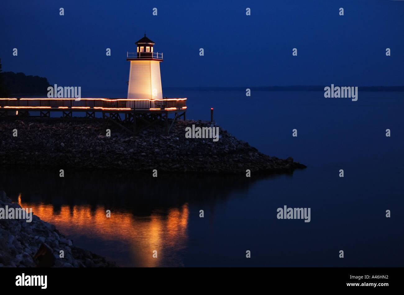 Kentucky lake lighthouse hi-res stock photography and images - Alamy