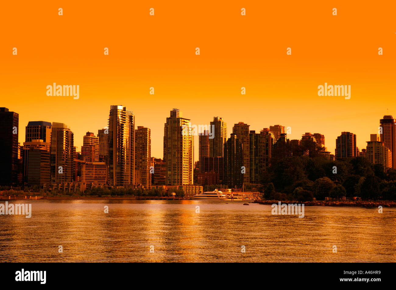 A scenic cityscape Stock Photo - Alamy