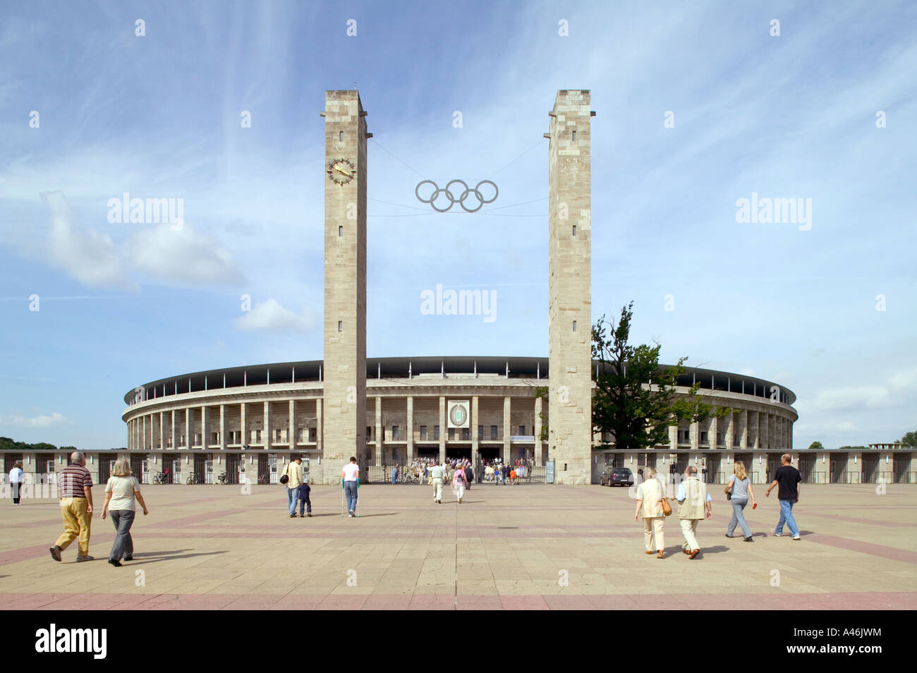 The Olympic Stadium in Berlin, Germany Stock Photo - Alamy