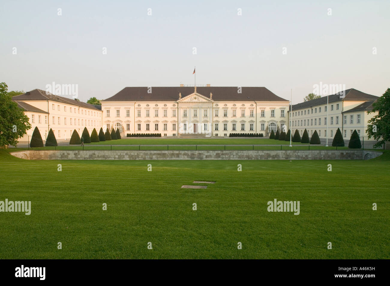 The Bellevue Castle in Berlin, Germany Stock Photo - Alamy