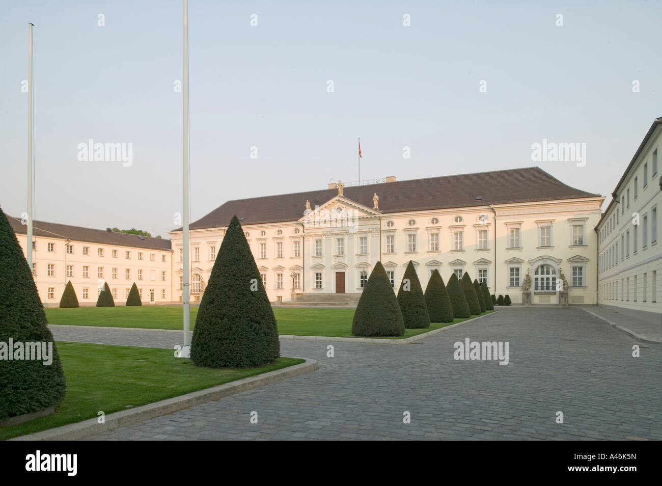 The Bellevue Castle in Berlin, Germany Stock Photo - Alamy